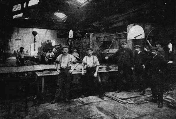 John Bibby Sons and Co.: unique photos of the copper rolling mills ...